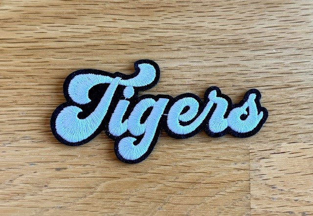 Tigers Mascot Hat Patch - RTS – Shy Screen Print Transfers
