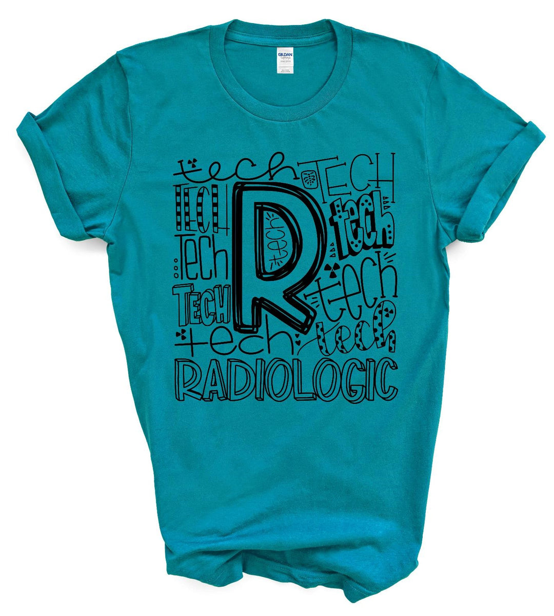 Radiologic Tech Word Art Screen Print Transfer - RTS – Shy Screen Print ...